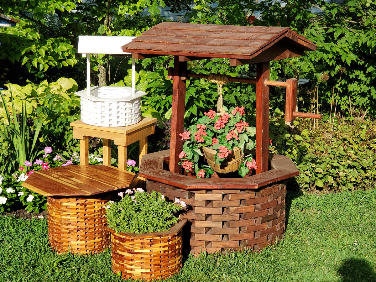 Wishing Wells and Planters – Steven's Woodshop